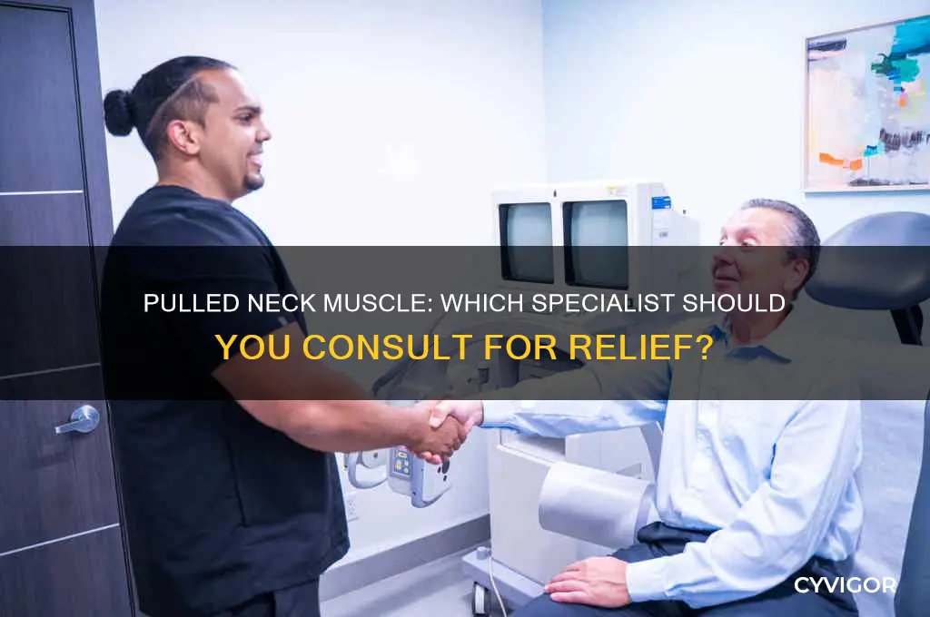 Pulled Neck Muscle: Which Specialist Should You Consult For Relief ...