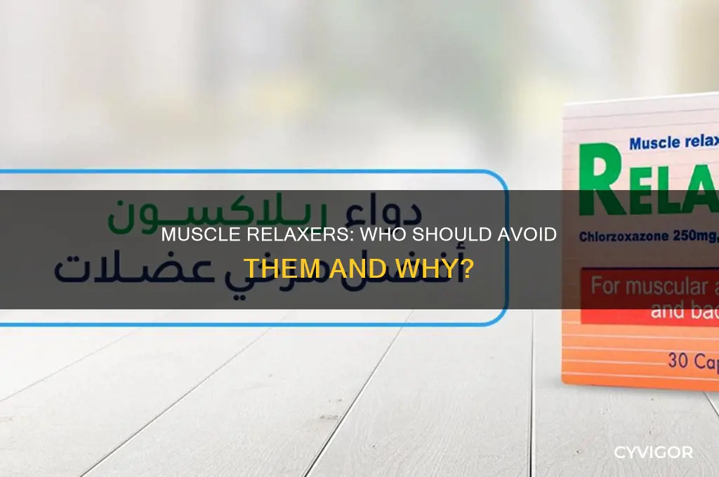 Muscle Relaxers: Who Should Avoid Them And Why? | CyVigor