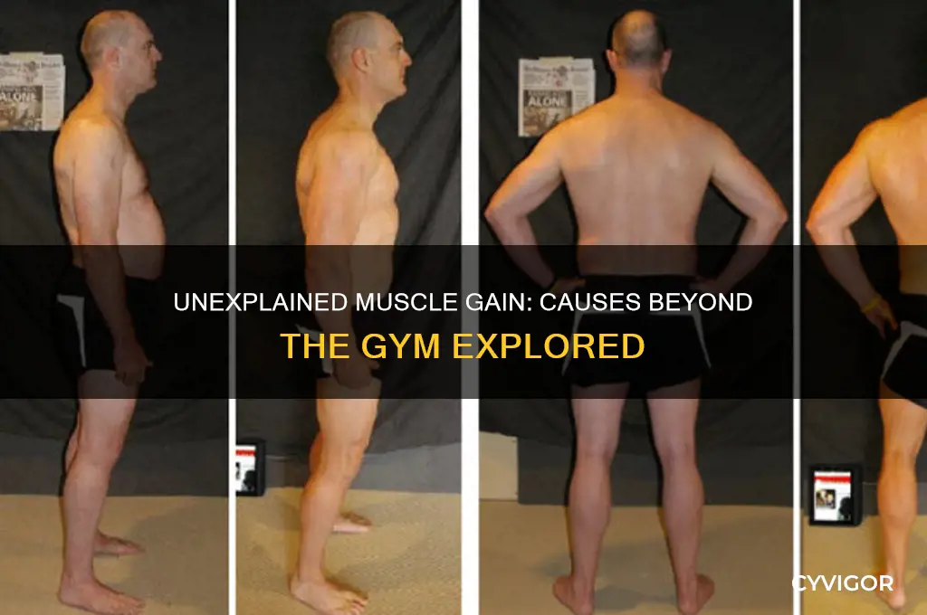 Unexplained Muscle Gain: Causes Beyond The Gym Explored | CyVigor