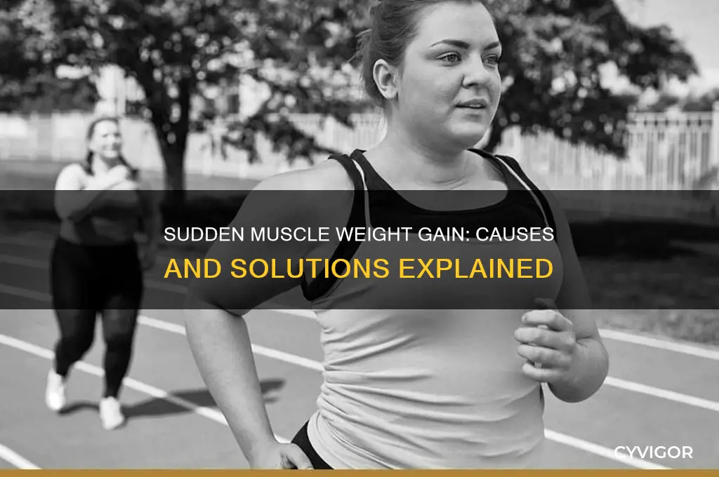 Sudden Muscle Weight Gain: Causes And Solutions Explained | CyVigor