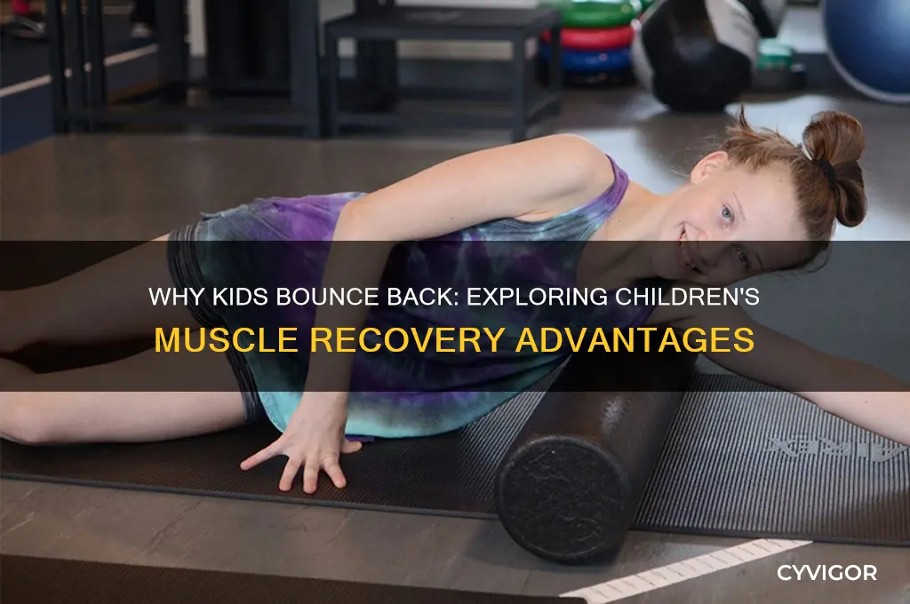 Why Kids Bounce Back: Exploring Children's Muscle Recovery Advantages ...