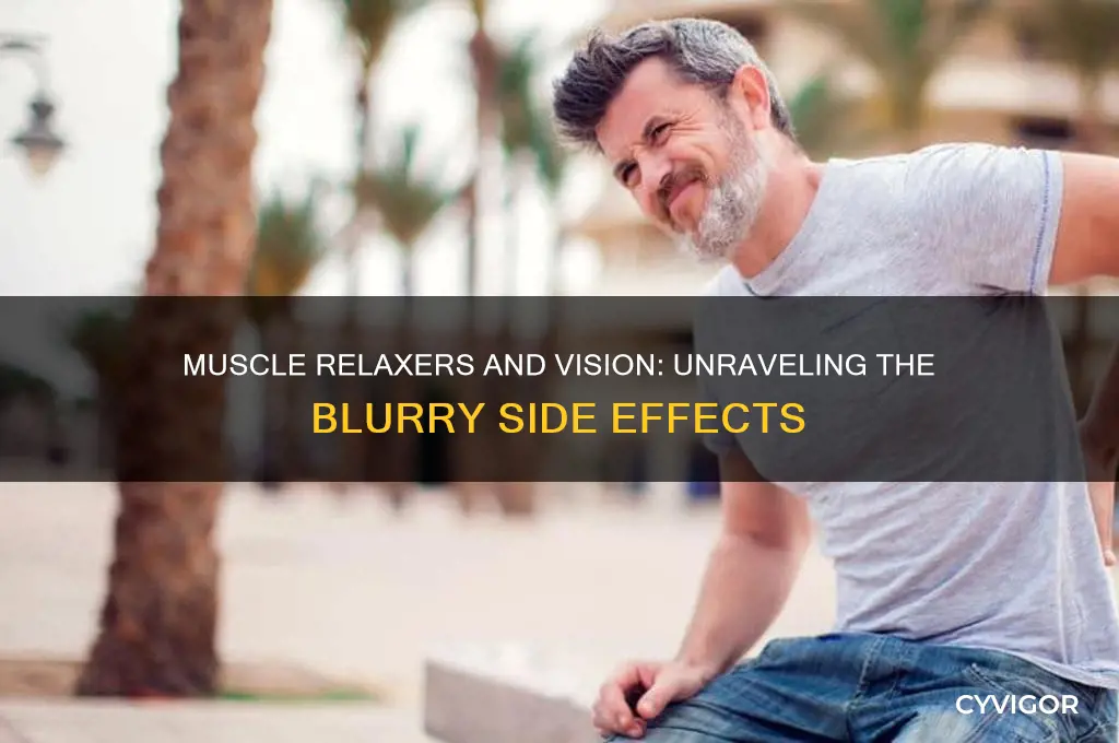 Muscle Relaxers And Vision: Unraveling The Blurry Side Effects | CyVigor