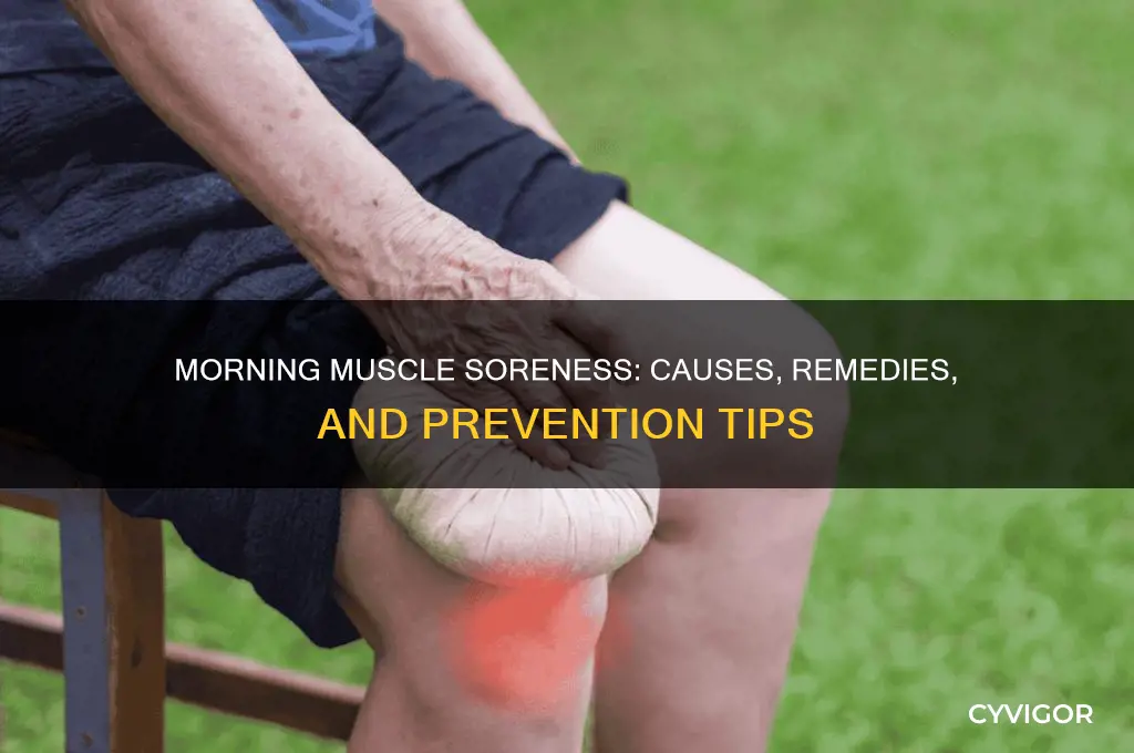 Morning Muscle Soreness: Causes, Remedies, And Prevention Tips | CyVigor