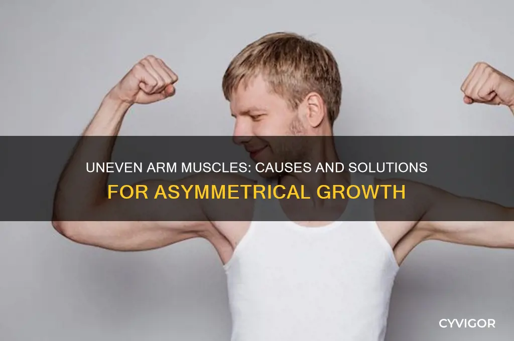 Uneven Arm Muscles: Causes And Solutions For Asymmetrical Growth | CyVigor