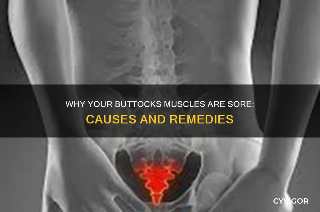 Why Your Buttocks Muscles Are Sore: Causes And Remedies | CyVigor