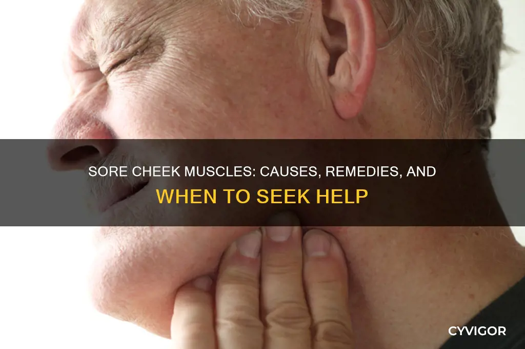 Sore Cheek Muscles: Causes, Remedies, And When To Seek Help | CyVigor
