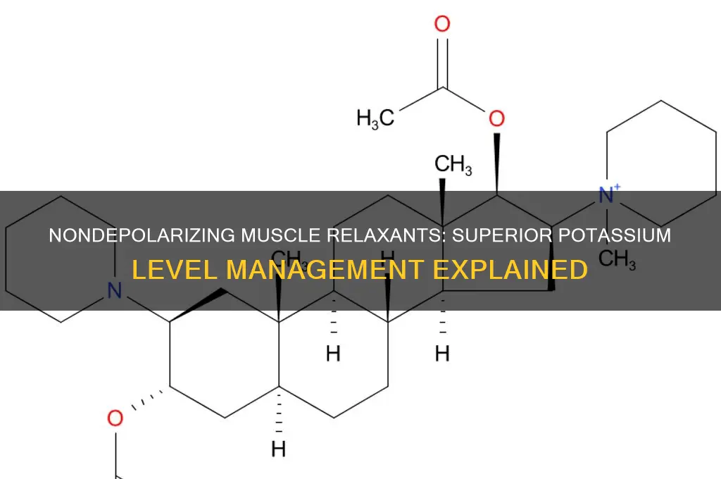 Nondepolarizing Muscle Relaxants: Superior Potassium Level Management ...