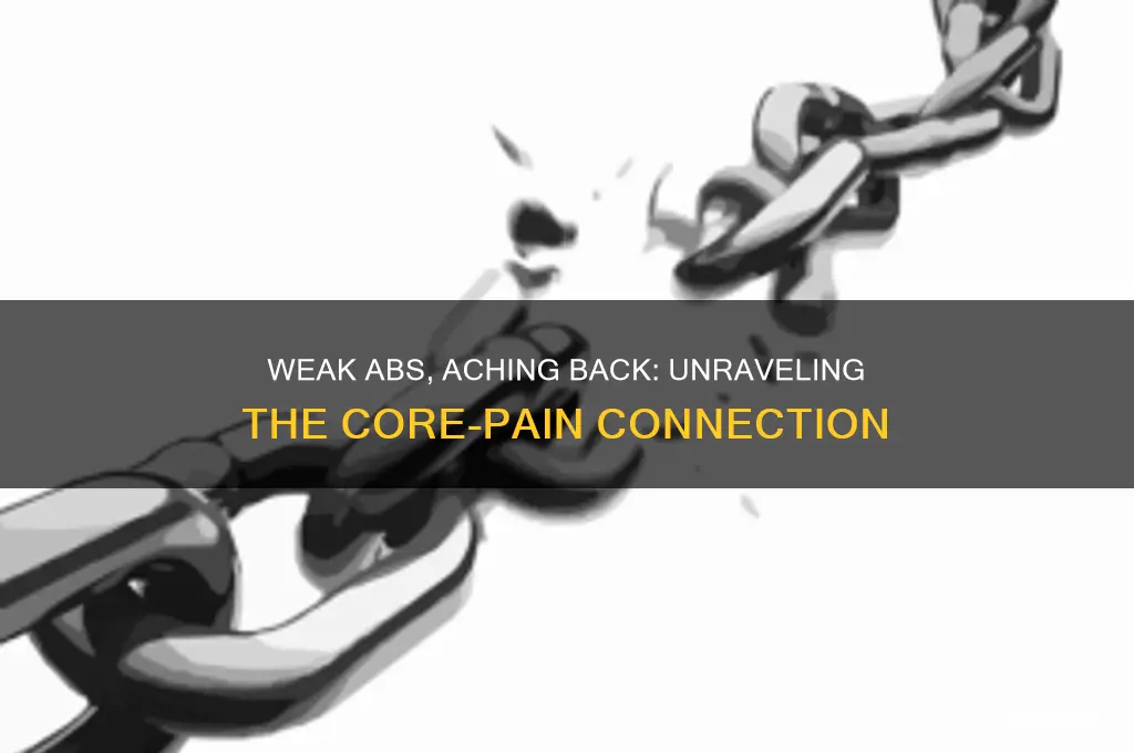Weak Abs, Aching Back: Unraveling The Core-Pain Connection | CyVigor