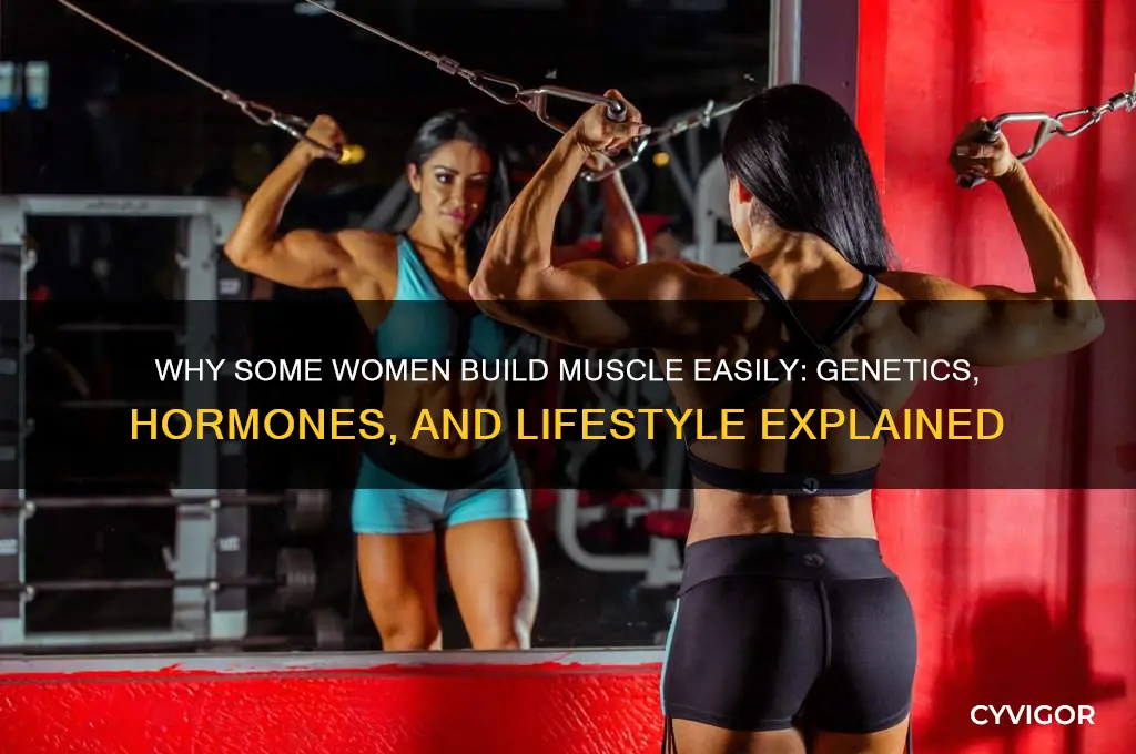 Why Some Women Build Muscle Easily: Genetics, Hormones, And Lifestyle ...