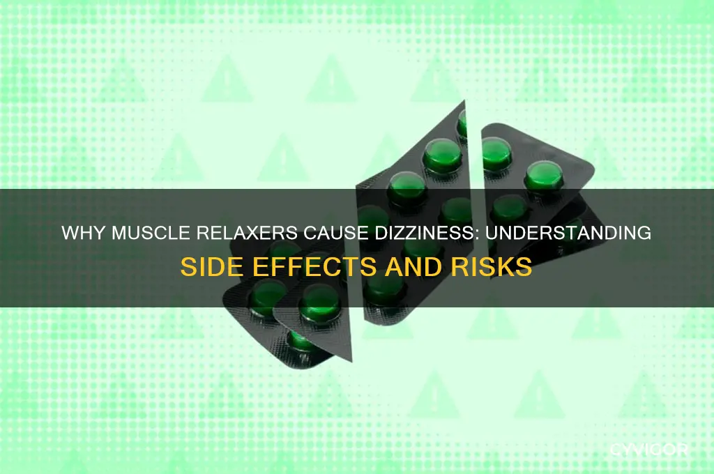 Why Muscle Relaxers Cause Dizziness: Understanding Side Effects And ...