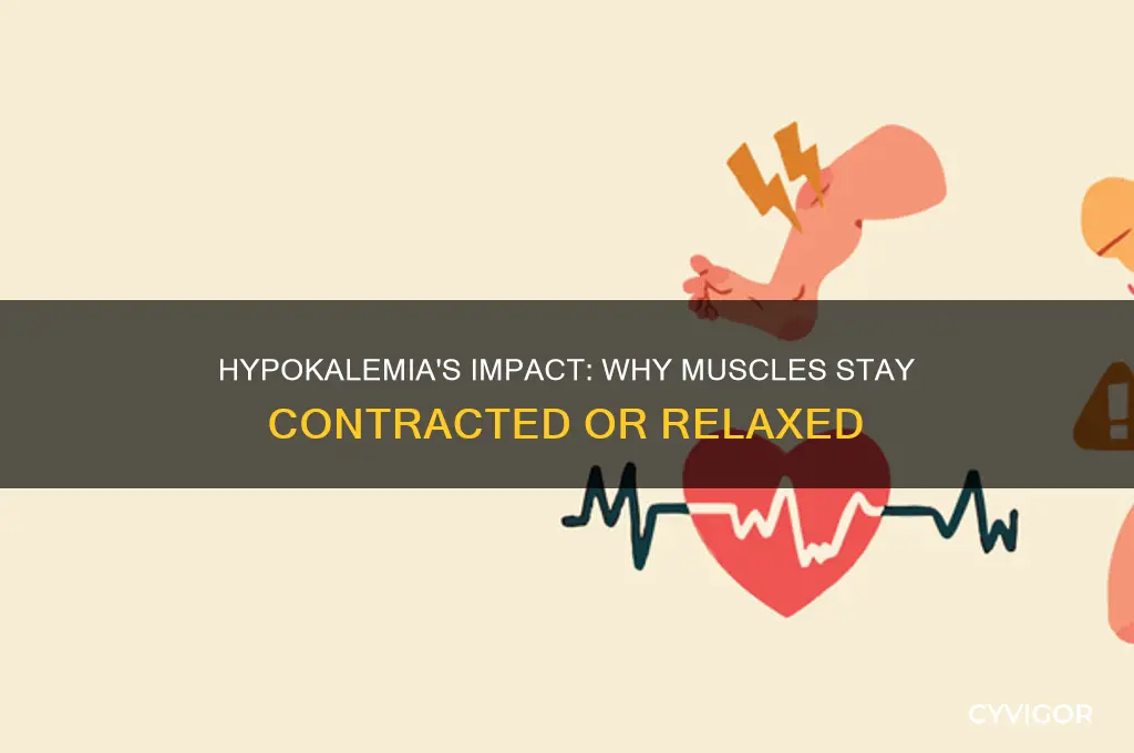 Hypokalemia's Impact: Why Muscles Stay Contracted Or Relaxed | CyVigor