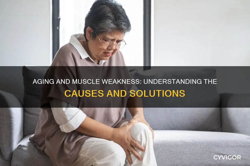 Aging And Muscle Weakness: Understanding The Causes And Solutions | CyVigor