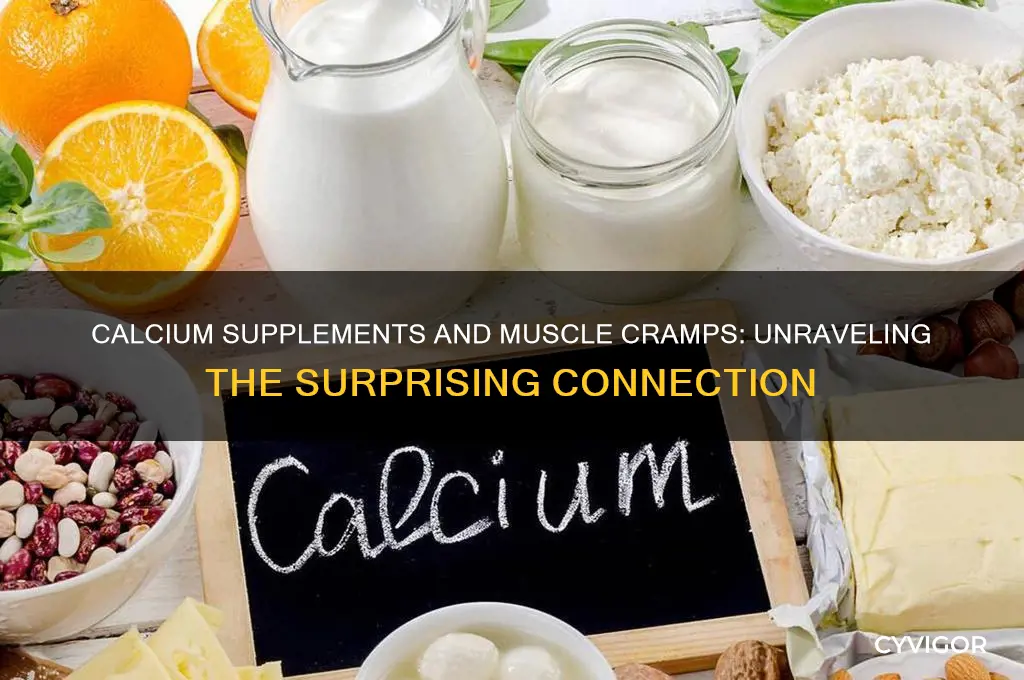 Calcium Supplements And Muscle Cramps: Unraveling The Surprising ...