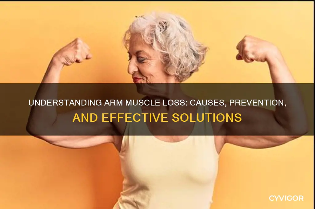 Understanding Arm Muscle Loss: Causes, Prevention, And Effective ...