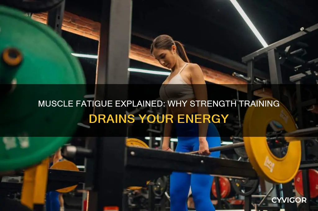 Muscle Fatigue Explained: Why Strength Training Drains Your Energy ...