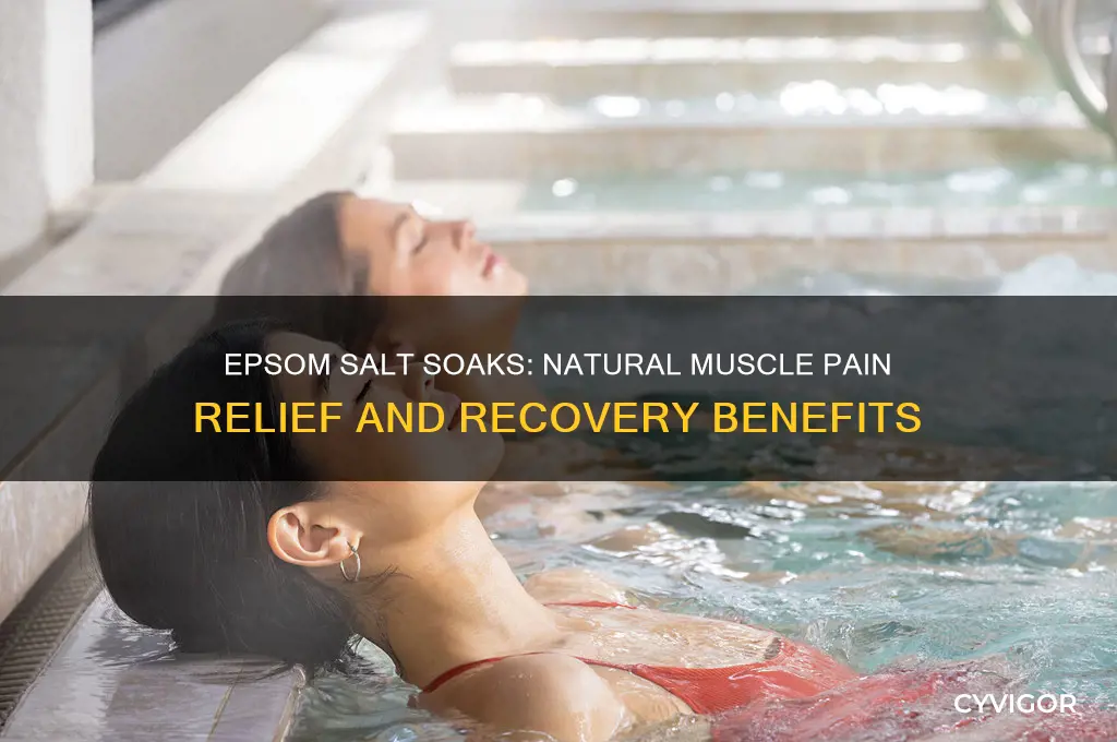 Epsom Salt Soaks: Natural Muscle Pain Relief And Recovery Benefits ...