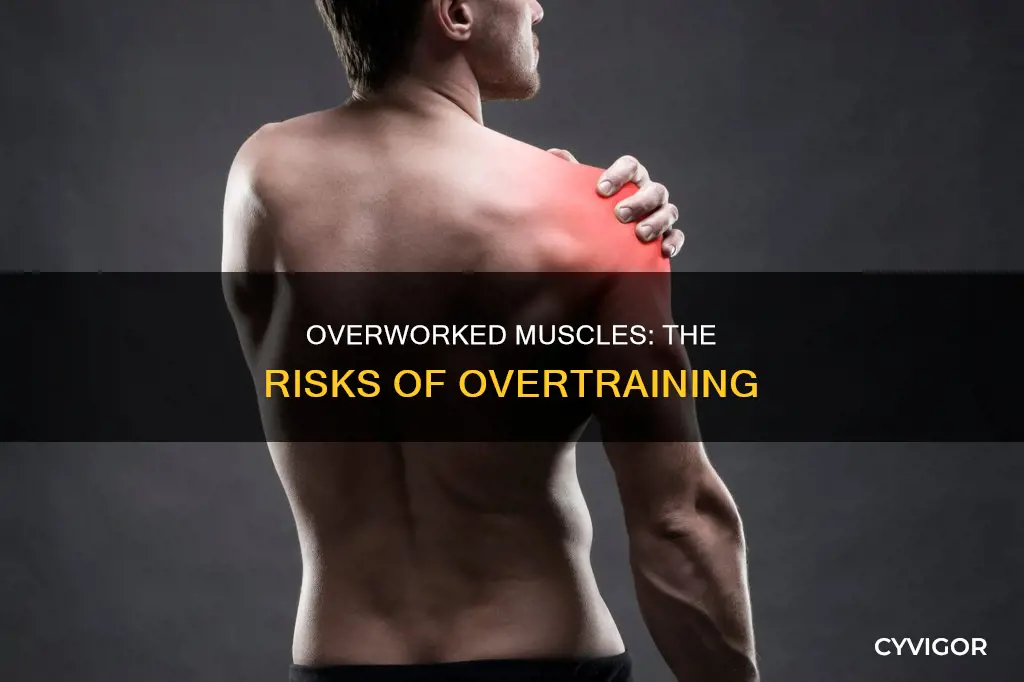Overworked Muscles: The Risks Of Overtraining | CyVigor