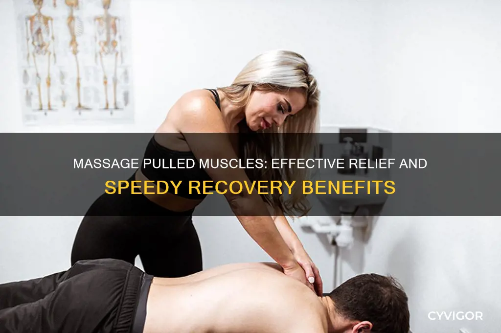 Massage Pulled Muscles: Effective Relief And Speedy Recovery Benefits ...
