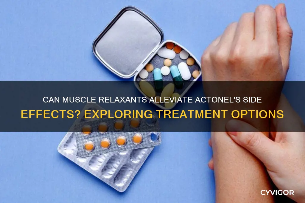 Can Muscle Relaxants Alleviate Actonel's Side Effects? Exploring ...