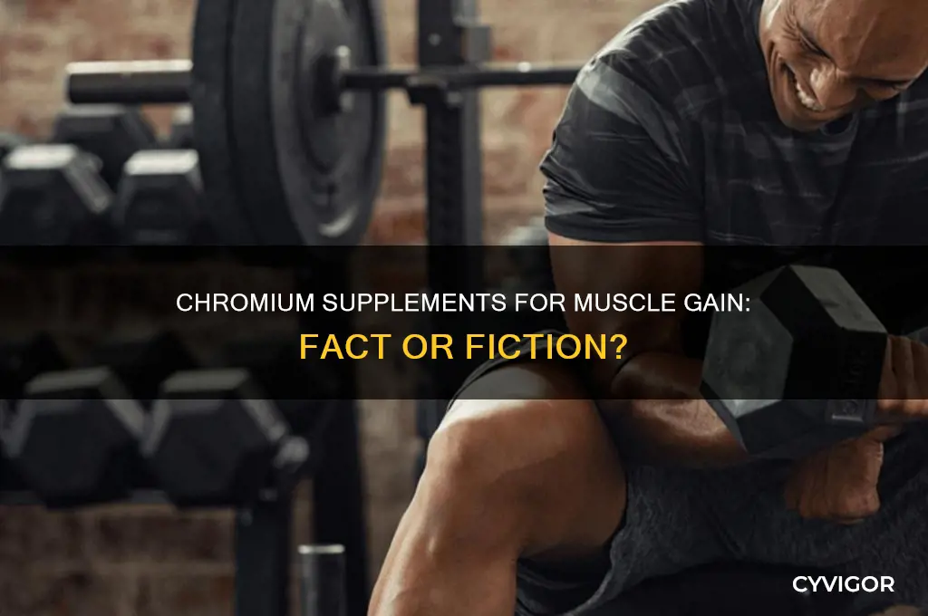 Chromium Supplements For Muscle Gain: Fact Or Fiction? | CyVigor
