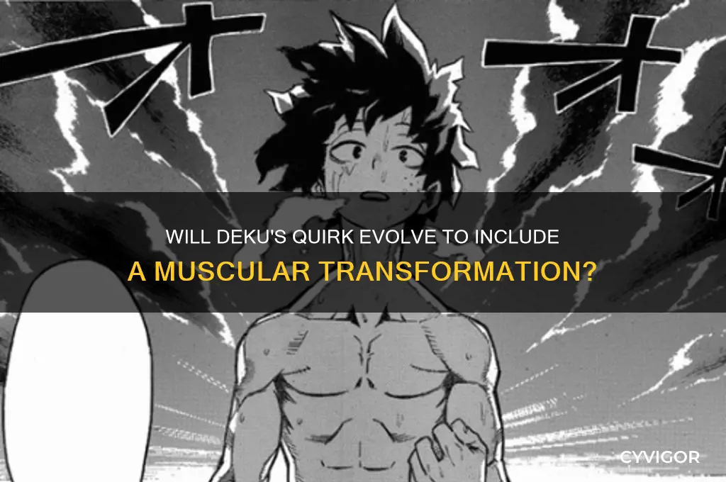 Will Deku's Quirk Evolve To Include A Muscular Transformation? | CyVigor
