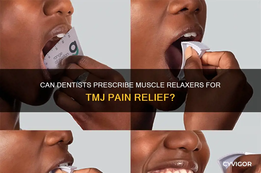 Can Dentists Prescribe Muscle Relaxers For Tmj Pain Relief? | CyVigor