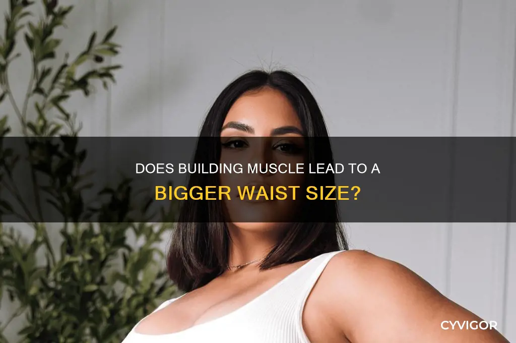 Does Building Muscle Lead To A Bigger Waist Size? | CyVigor