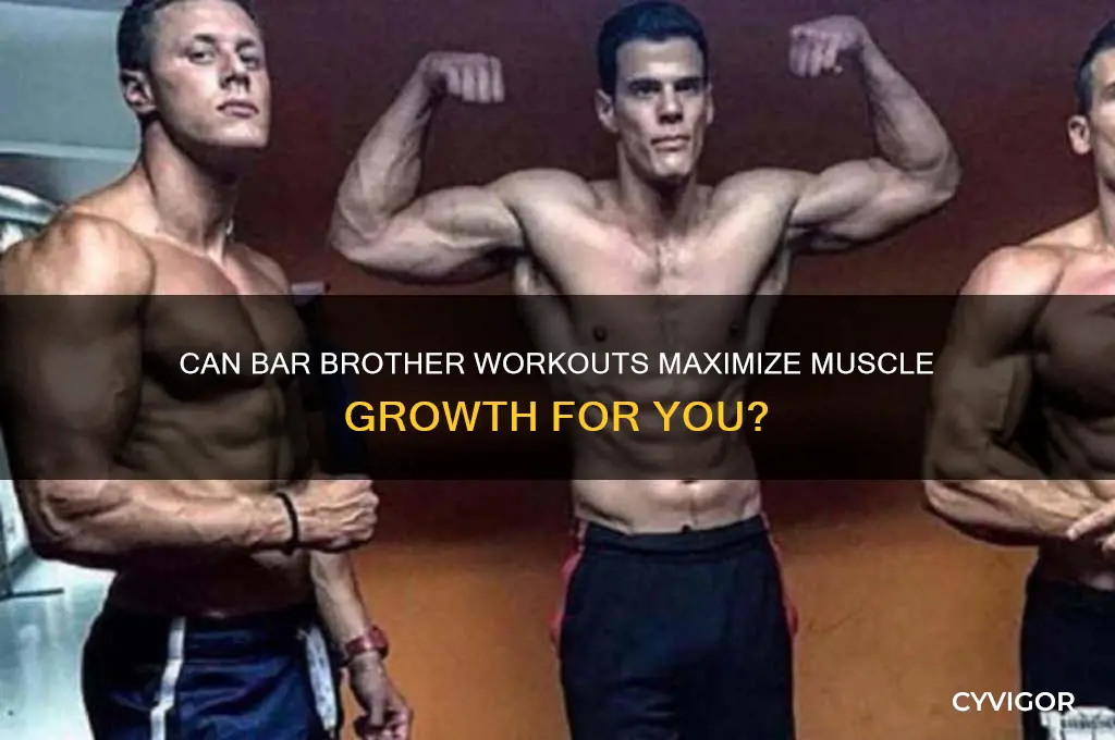 Can Bar Brother Workouts Maximize Muscle Growth For You? | CyVigor