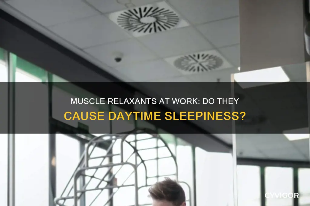 Muscle Relaxants At Work: Do They Cause Daytime Sleepiness? | CyVigor