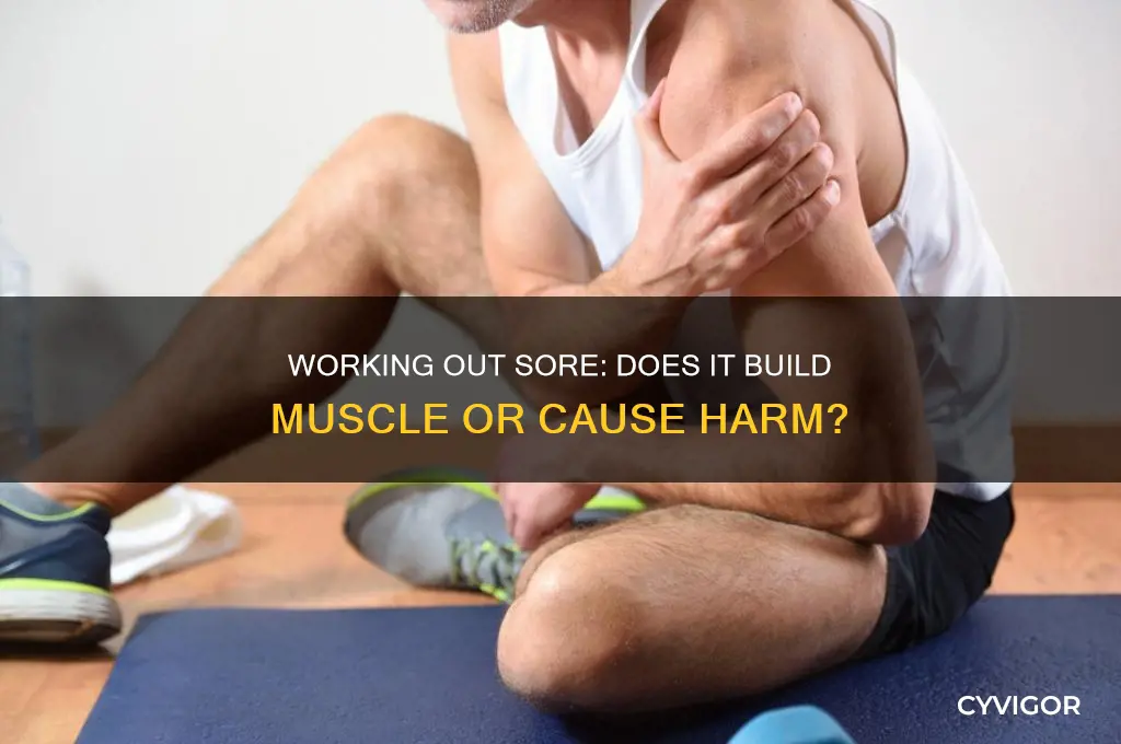Working Out Sore: Does It Build Muscle Or Cause Harm? | CyVigor
